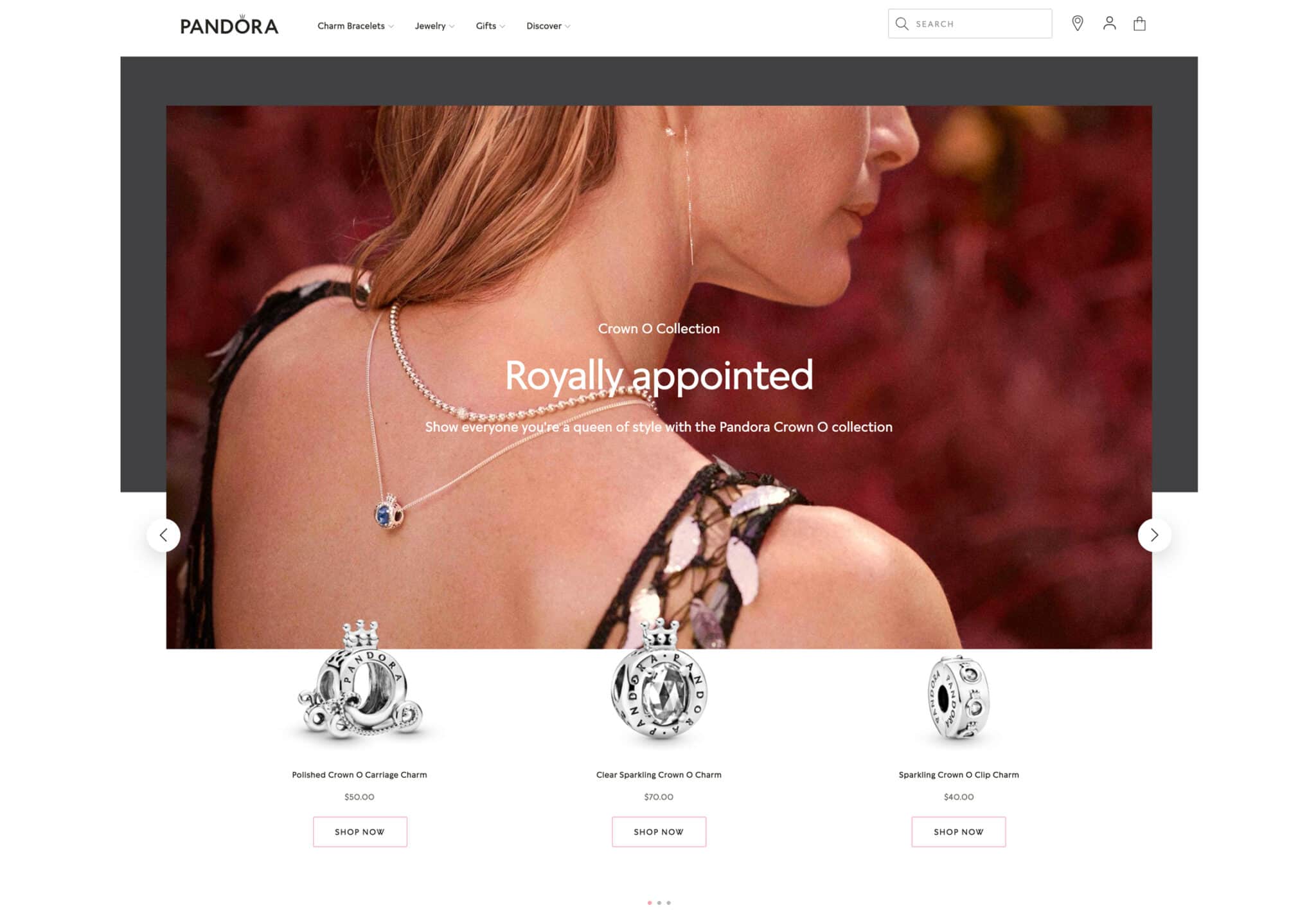 Pandora Ecommerce Redesign Boosting Growth with 20%