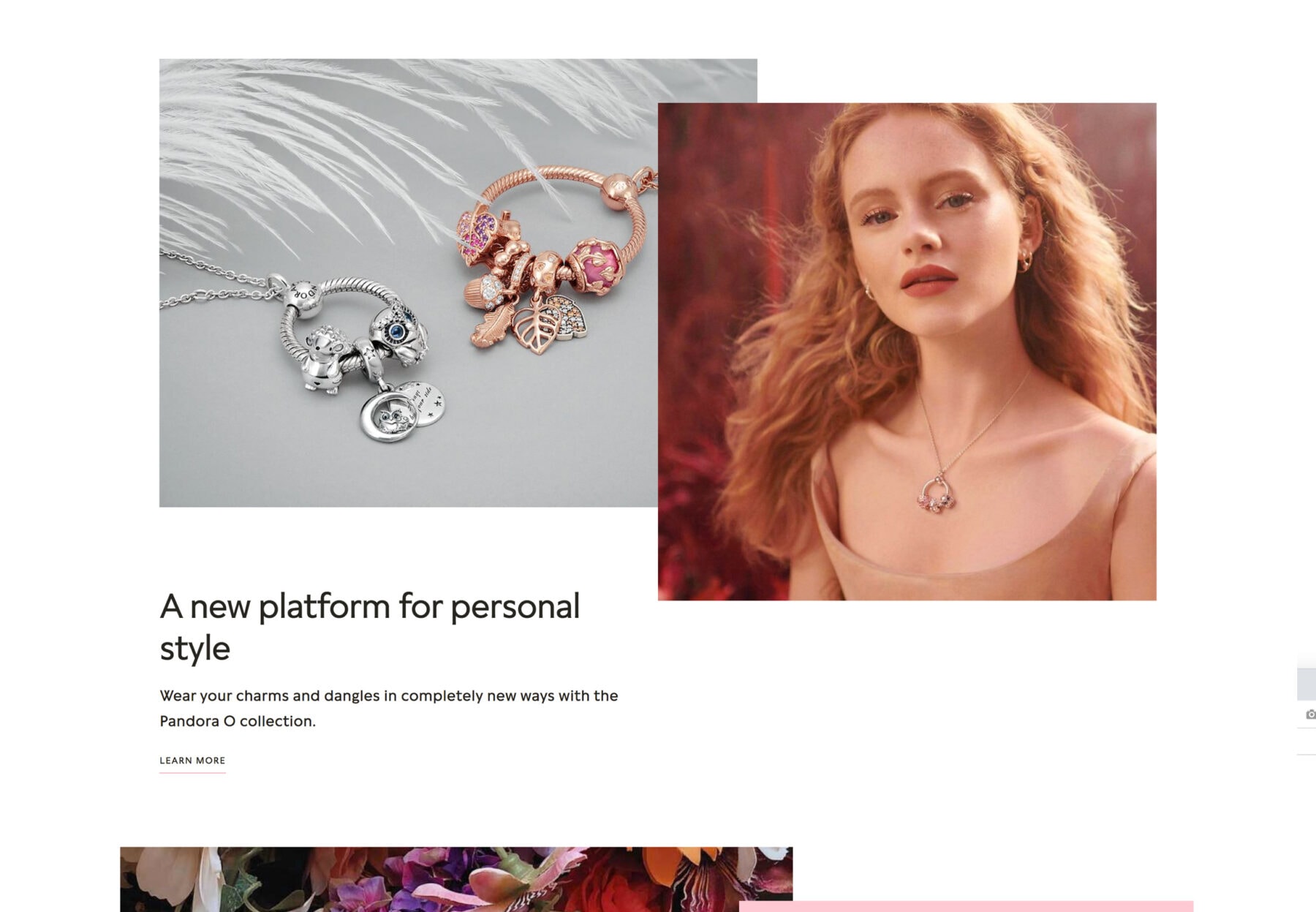 Pandora Ecommerce Redesign Boosting Growth with 20%